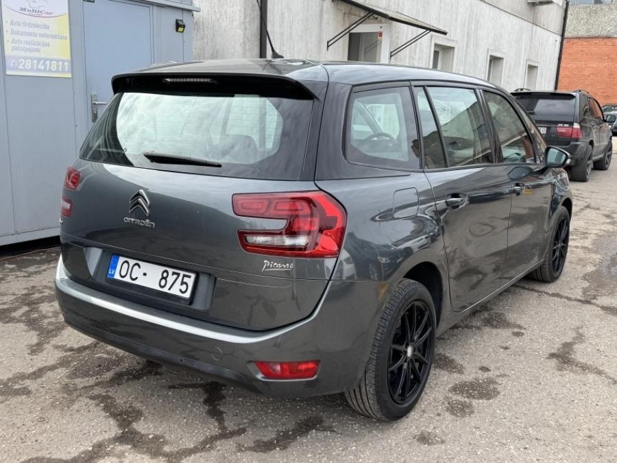 Pelēks Citroen c4-picasso 2016 Rīga, ar dzinēja tilpumu 1.60 L un nobraukumu 262 tūkst. km par 8750 €, foto 5 vietnē AUTOMOTO.COM.LV