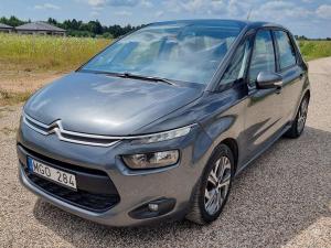 Pelēks Citroen c4-picasso 2016 Viļņa, ar dzinēja tilpumu 1.56 L un nobraukumu 280 tūkst. km par 4750 €, foto  vietnē AUTOMOTO.COM.LV