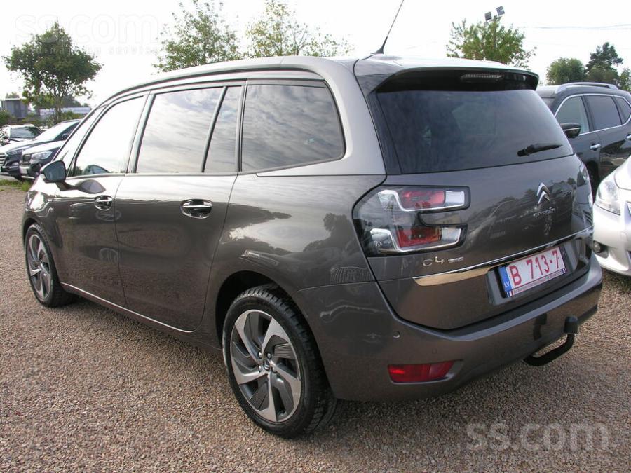 Pelēks Citroen c4-picasso 2016 Rīga, ar dzinēja tilpumu 2.00 L un nobraukumu 290 tūkst. km par 7850 €, foto 5 vietnē AUTOMOTO.COM.LV