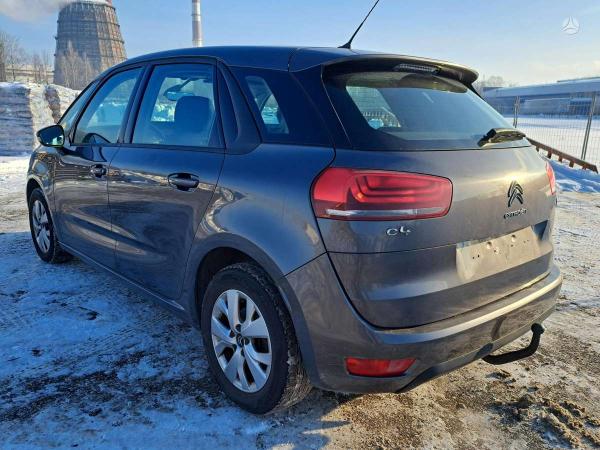 Grey Citroen c4-picasso 2017 in Kaunas, with an engine capacity of 1.56 L and mileage of 205 thousand km for 5999 €, photo 7 on AUTOMOTO.COM.LV