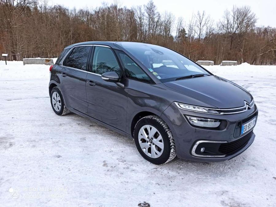 Pelēks Citroen c4-picasso 2017 Tauragė, ar dzinēja tilpumu 1.56 L un nobraukumu 133 tūkst. km par 6200 €, foto 3 vietnē AUTOMOTO.COM.LV