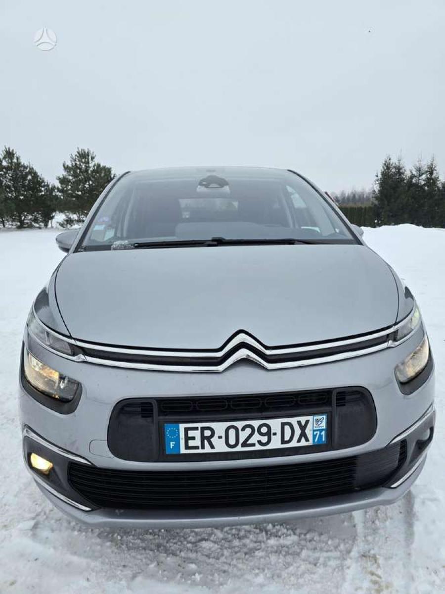 Pelēks Citroen c4-picasso 2017 Tauragė, ar dzinēja tilpumu 1.20 L un nobraukumu 96 tūkst. km par 6700 €, foto 2 vietnē AUTOMOTO.COM.LV