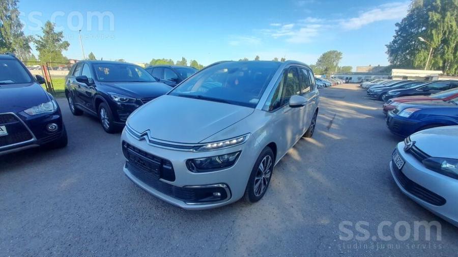 Pelēks Citroen c4-picasso 2017 Rīga, ar dzinēja tilpumu 2.00 L un nobraukumu 207 tūkst. km par 8500 €, foto 4 vietnē AUTOMOTO.COM.LV