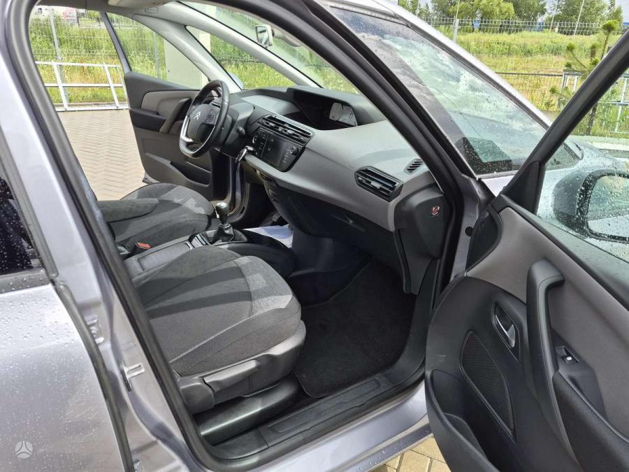 Pelēks Citroen c4-picasso 2017 Tauragė, ar dzinēja tilpumu 1.20 L un nobraukumu 140 tūkst. km par 4800 €, foto 13 vietnē AUTOMOTO.COM.LV