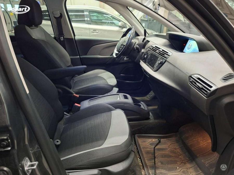 Pelēks Citroen c4-picasso 2017 Kuršėnai, ar dzinēja tilpumu 1.56 L un nobraukumu 143 tūkst. km par 4599 €, foto 5 vietnē AUTOMOTO.COM.LV