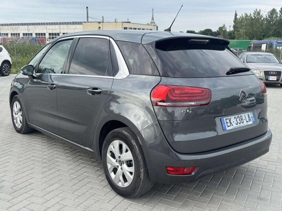 Pelēks Citroen c4-picasso 2017 Tauragė, ar dzinēja tilpumu 1.56 L un nobraukumu 212 tūkst. km par 6300 €, foto 8 vietnē AUTOMOTO.COM.LV