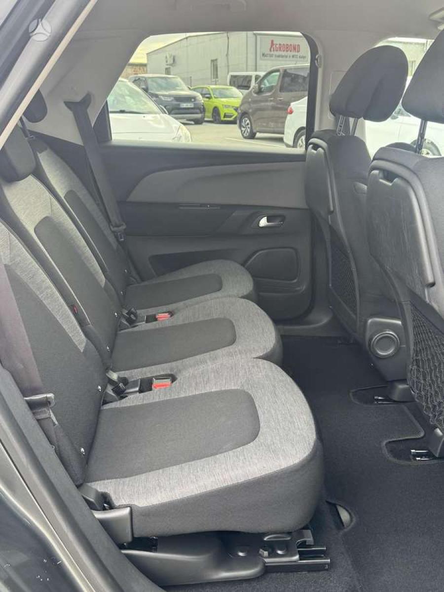 Pelēks Citroen c4-picasso 2017 Tauragė, ar dzinēja tilpumu 1.56 L un nobraukumu 212 tūkst. km par 6300 €, foto 12 vietnē AUTOMOTO.COM.LV