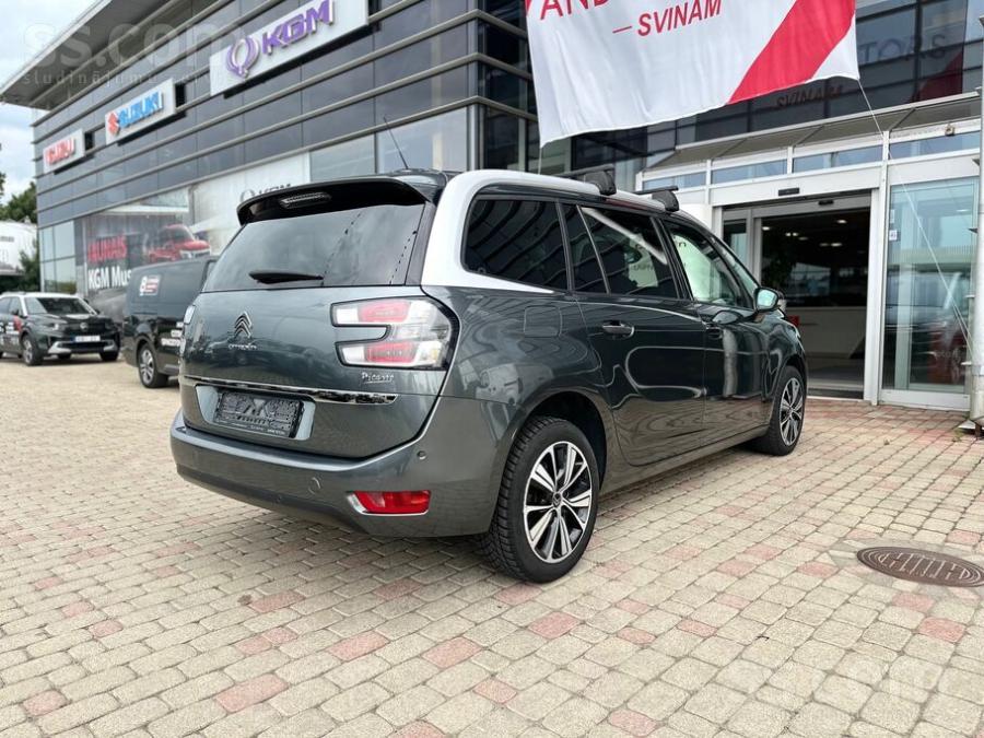 Grey Citroen c4-picasso 2017 in Riga, with an engine capacity of 1.60 L and mileage of 188 thousand km for 5700 €, photo 5 on AUTOMOTO.COM.LV