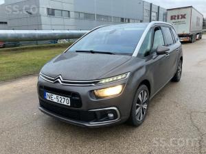 Серый Ситроен С4 Пикассо 2017 в Рига, объемом двигателя 1.60 л и пробегом 233 тыс. км за 9000 €, фото 1 на AUTOMOTO.COM.LV