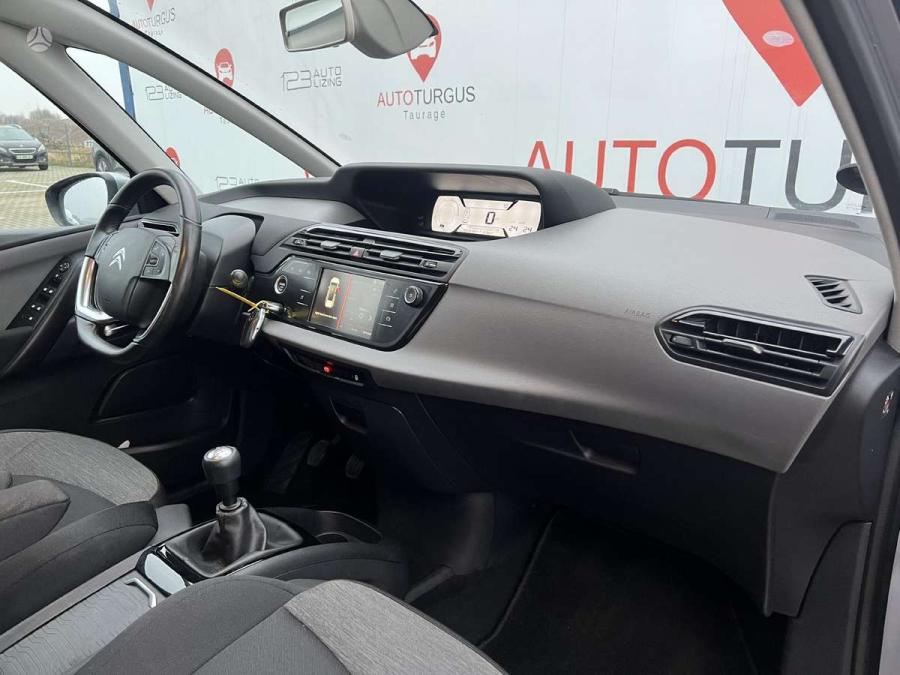 Pelēks Citroen c4-picasso 2018 Tauragė, ar dzinēja tilpumu 1.60 L un nobraukumu 302 tūkst. km par 6900 €, foto 11 vietnē AUTOMOTO.COM.LV