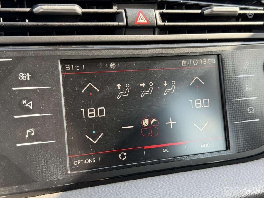 Pelēks Citroen c4-picasso 2018 Tauragė, ar dzinēja tilpumu 1.60 L un nobraukumu 221 tūkst. km par 6600 €, foto 18 vietnē AUTOMOTO.COM.LV