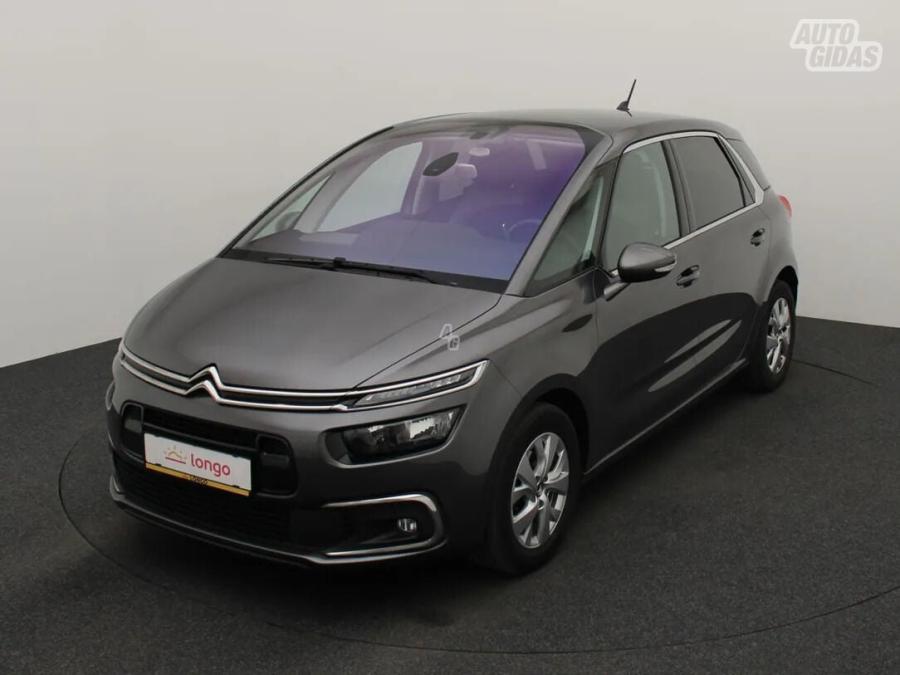 Grey Citroen c4-picasso 2019 in Vilnius, with an engine capacity of 1.60 L and mileage of 232 thousand km for 8699 €, photo 1 on AUTOMOTO.COM.LV