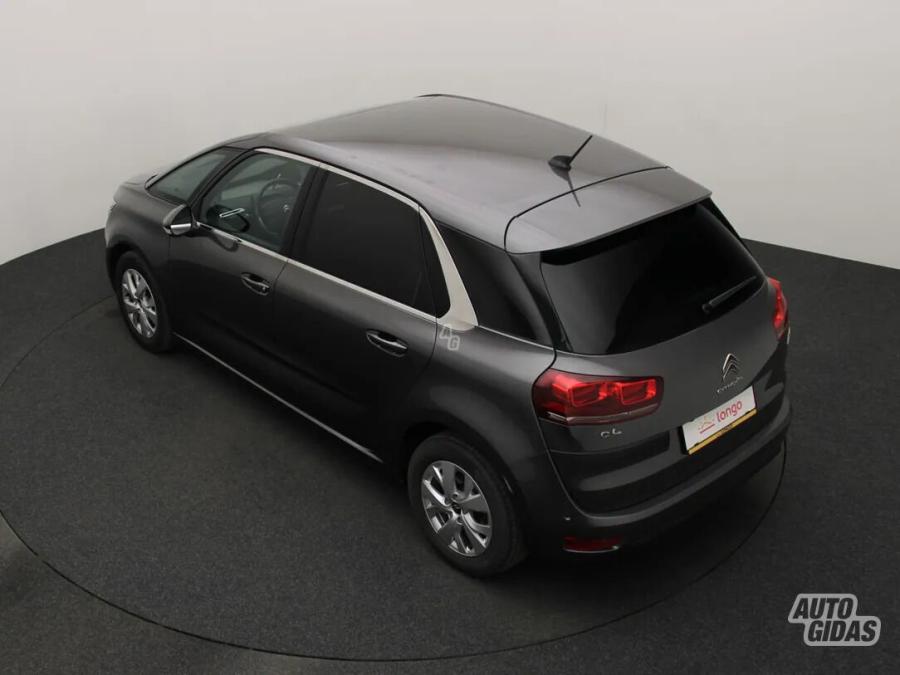 Grey Citroen c4-picasso 2019 in Vilnius, with an engine capacity of 1.60 L and mileage of 232 thousand km for 8699 €, photo 13 on AUTOMOTO.COM.LV