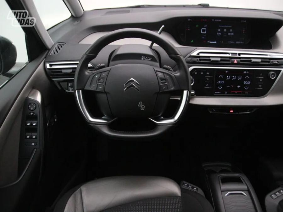 Grey Citroen c4-picasso 2019 in Vilnius, with an engine capacity of 1.60 L and mileage of 232 thousand km for 8699 €, photo 18 on AUTOMOTO.COM.LV