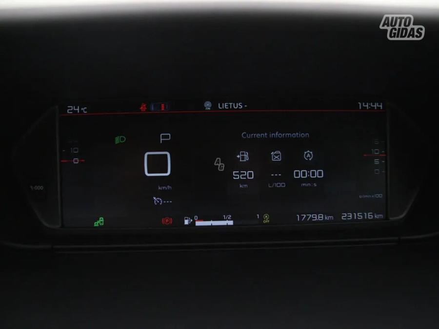 Grey Citroen c4-picasso 2019 in Vilnius, with an engine capacity of 1.60 L and mileage of 232 thousand km for 8699 €, photo 20 on AUTOMOTO.COM.LV