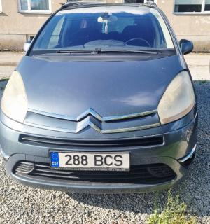 Pelēks Citroen c4-picasso 2007 Rapla, ar dzinēja tilpumu 2.00 L un nobraukumu 0 tūkst. km par 930 €, foto  vietnē AUTOMOTO.COM.LV