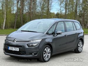 Pelēks Citroen c4-picasso 2016 Tallina, ar dzinēja tilpumu 1.60 L un nobraukumu 180 tūkst. km par 8900 €, foto  vietnē AUTOMOTO.COM.LV