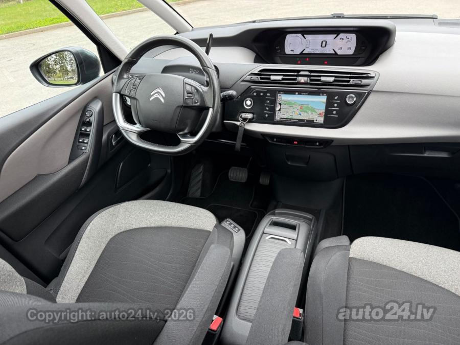 Pelēks Citroen c4-picasso 2016 Tallina, ar dzinēja tilpumu 1.60 L un nobraukumu 180 tūkst. km par 8900 €, foto 12 vietnē AUTOMOTO.COM.LV