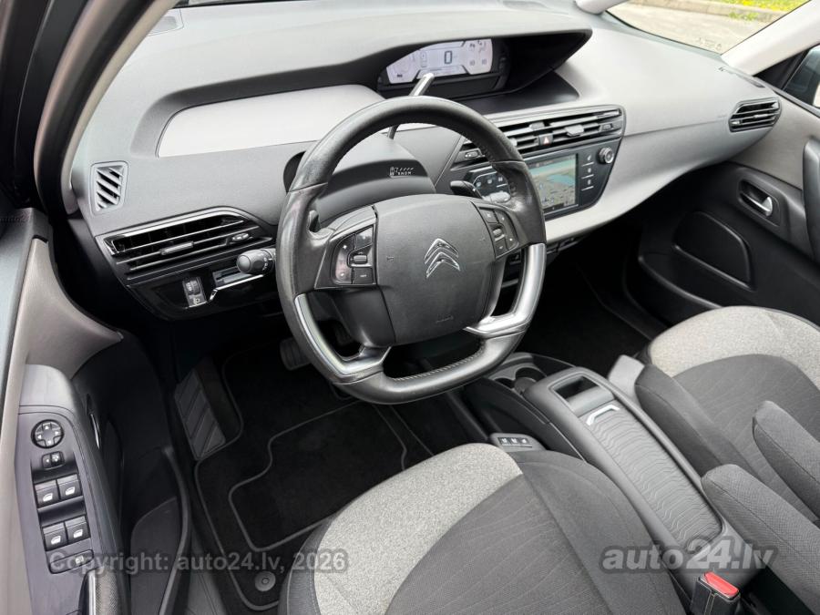 Pelēks Citroen c4-picasso 2016 Tallina, ar dzinēja tilpumu 1.60 L un nobraukumu 180 tūkst. km par 8900 €, foto 13 vietnē AUTOMOTO.COM.LV