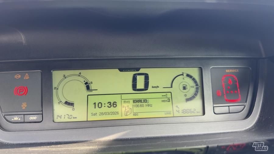 Citroen c4-picasso 2010 Kauņa, ar dzinēja tilpumu 2.00 L un nobraukumu 400 tūkst. km par 1350 €, foto 10 vietnē AUTOMOTO.COM.LV