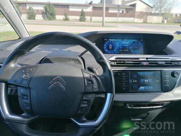 Citroen c4-picasso 2014 Jēkabpils, ar dzinēja tilpumu 1.60 L un nobraukumu 164 tūkst. km par 6000 €, foto 10 vietnē AUTOMOTO.COM.LV