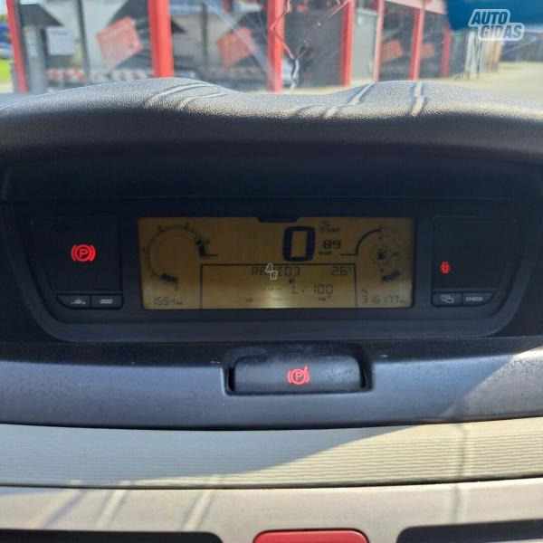 Citroen c4-picasso 2008 Alīta, ar dzinēja tilpumu 1.60 L un nobraukumu 300 tūkst. km par 1250 €, foto 8 vietnē AUTOMOTO.COM.LV