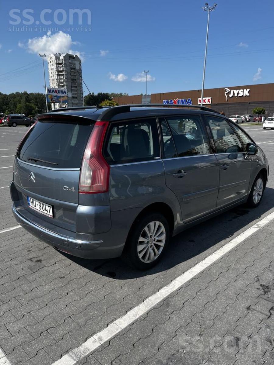 Citroen c4-picasso 2009 Rīga, ar dzinēja tilpumu 1.60 L un nobraukumu 264 tūkst. km par 3100 €, foto 7 vietnē AUTOMOTO.COM.LV
