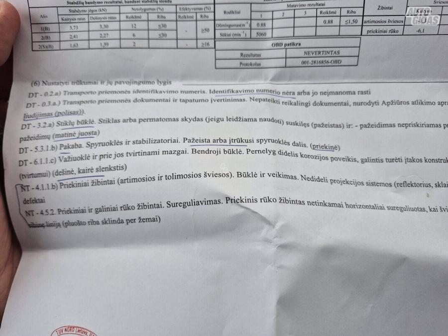 Citroen c4-picasso 2010 in Vilnius, with an engine capacity of 2.00 L and mileage of 210 thousand km for 1200 €, photo 9 on AUTOMOTO.COM.LV