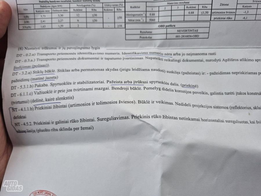 Citroen c4-picasso 2010 in Vilnius, with an engine capacity of 2.00 L and mileage of 211 thousand km for 999 €, photo 9 on AUTOMOTO.COM.LV