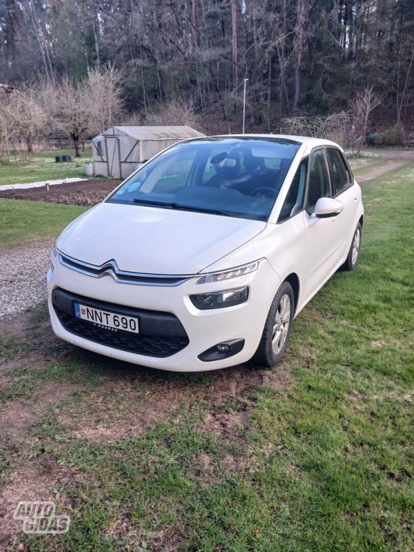 Citroen c4-picasso 2014 Kauņa, ar dzinēja tilpumu 1.60 L un nobraukumu 229 tūkst. km par 4200 €, foto 1 vietnē AUTOMOTO.COM.LV