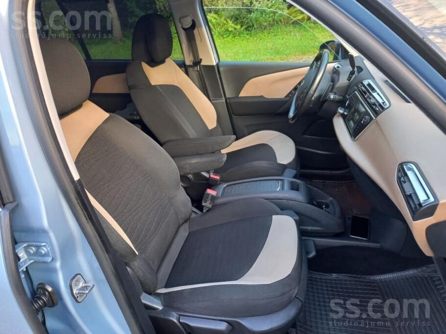 Citroen c4-picasso 2014 in Riga, with an engine capacity of 2.00 L and mileage of 203 thousand km for 7200 €, photo 18 on AUTOMOTO.COM.LV