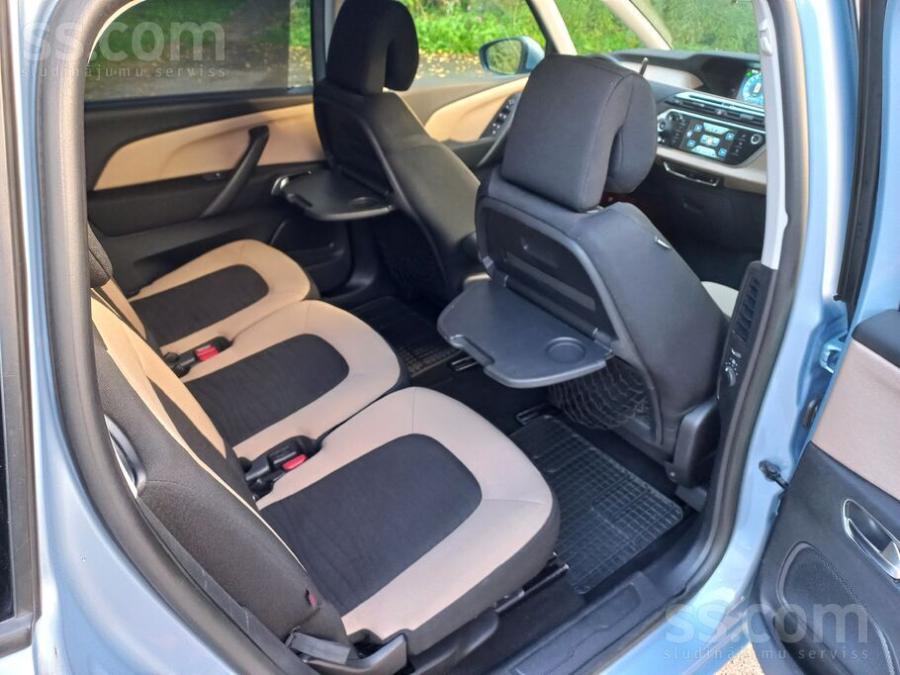 Citroen c4-picasso 2014 in Riga, with an engine capacity of 2.00 L and mileage of 203 thousand km for 7200 €, photo 19 on AUTOMOTO.COM.LV