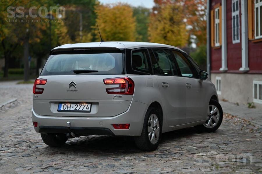 Citroen c4-picasso 2018 Jelgava, ar dzinēja tilpumu 1.20 L un nobraukumu 182 tūkst. km par 6650 €, foto 5 vietnē AUTOMOTO.COM.LV