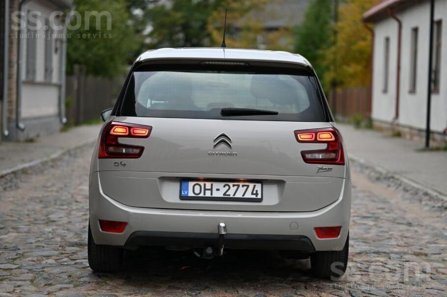 Citroen c4-picasso 2018 Jelgava, ar dzinēja tilpumu 1.20 L un nobraukumu 182 tūkst. km par 6650 €, foto 6 vietnē AUTOMOTO.COM.LV