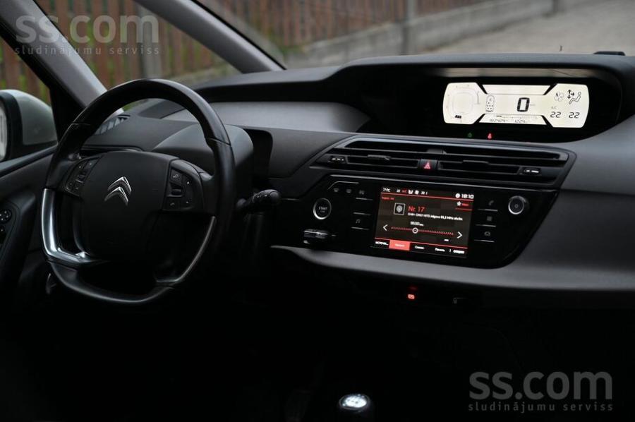 Citroen c4-picasso 2018 Jelgava, ar dzinēja tilpumu 1.20 L un nobraukumu 182 tūkst. km par 6650 €, foto 13 vietnē AUTOMOTO.COM.LV