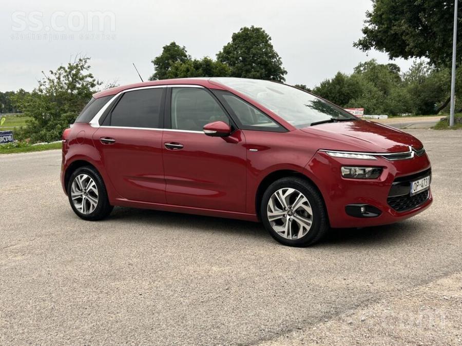 Sarkans Citroen c4-picasso 2015 Liepāja, ar dzinēja tilpumu 1.60 L un nobraukumu 160 tūkst. km par 8500 €, foto 6 vietnē AUTOMOTO.COM.LV