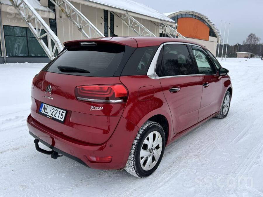 Sarkans Citroen c4-picasso 2016 Rīga, ar dzinēja tilpumu 1.60 L un nobraukumu 259 tūkst. km par 5950 €, foto 24 vietnē AUTOMOTO.COM.LV