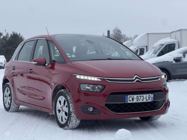 Sarkans Citroen c4-picasso 2013 Tauragė, ar dzinēja tilpumu 1.60 L un nobraukumu 260 tūkst. km par 4700 €, foto 1 vietnē AUTOMOTO.COM.LV