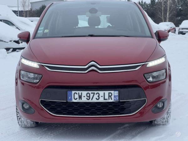Sarkans Citroen c4-picasso 2013 Tauragė, ar dzinēja tilpumu 1.60 L un nobraukumu 260 tūkst. km par 4700 €, foto 2 vietnē AUTOMOTO.COM.LV