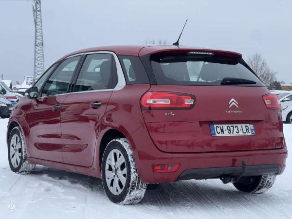 Sarkans Citroen c4-picasso 2013 Tauragė, ar dzinēja tilpumu 1.60 L un nobraukumu 260 tūkst. km par 4700 €, foto 4 vietnē AUTOMOTO.COM.LV
