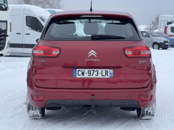 Sarkans Citroen c4-picasso 2013 Tauragė, ar dzinēja tilpumu 1.60 L un nobraukumu 260 tūkst. km par 4700 €, foto 6 vietnē AUTOMOTO.COM.LV