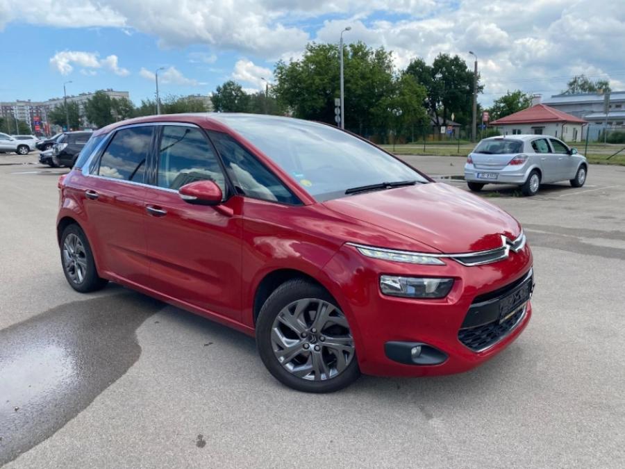 Sarkans Citroen c4-picasso 2013 Rīga, ar dzinēja tilpumu 1.60 L un nobraukumu 276 tūkst. km par 5950 €, foto 4 vietnē AUTOMOTO.COM.LV