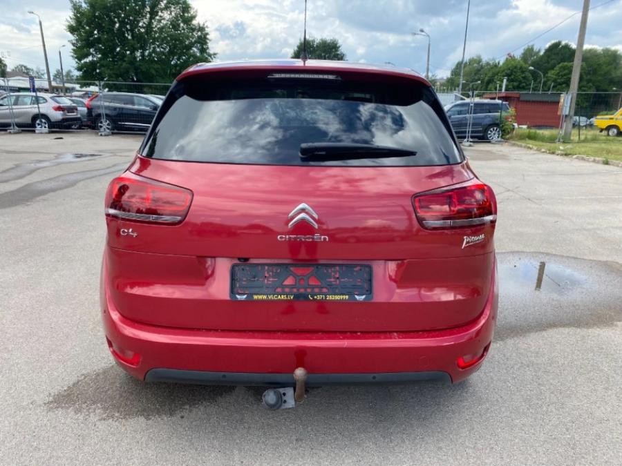Sarkans Citroen c4-picasso 2013 Rīga, ar dzinēja tilpumu 1.60 L un nobraukumu 276 tūkst. km par 5950 €, foto 7 vietnē AUTOMOTO.COM.LV