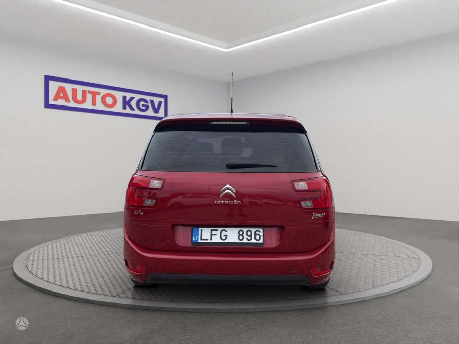 Sarkans Citroen c4-picasso 2013 Kauņa, ar dzinēja tilpumu 1.60 L un nobraukumu 208 tūkst. km par 4999 €, foto 5 vietnē AUTOMOTO.COM.LV