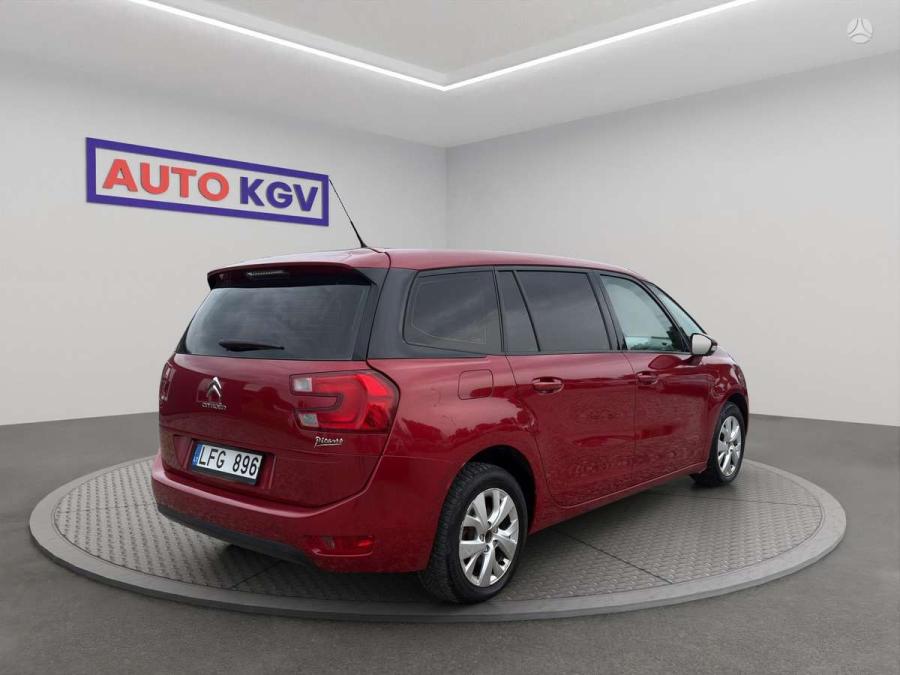 Sarkans Citroen c4-picasso 2013 Kauņa, ar dzinēja tilpumu 1.60 L un nobraukumu 208 tūkst. km par 4999 €, foto 6 vietnē AUTOMOTO.COM.LV