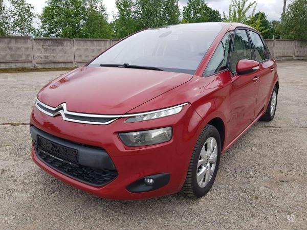 Red Citroen c4-picasso 2014 in Siauliai, with an engine capacity of 1.56 L and mileage of 237 thousand km for 4650 €, photo 1 on AUTOMOTO.COM.LV