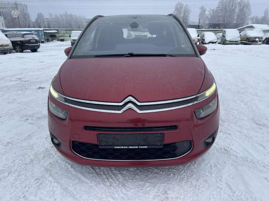 Sarkans Citroen c4-picasso 2016 Kauņa, ar dzinēja tilpumu 1.56 L un nobraukumu 198 tūkst. km par 6250 €, foto 3 vietnē AUTOMOTO.COM.LV