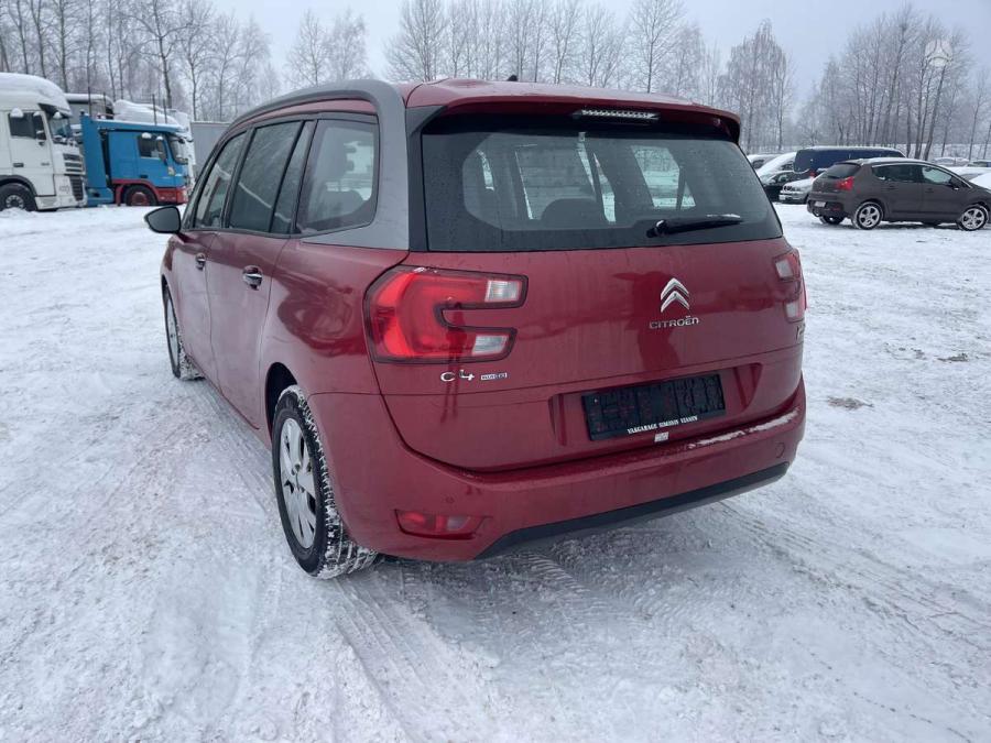 Red Citroen c4-picasso 2016 in Kaunas, with an engine capacity of 1.56 L and mileage of 198 thousand km for 6250 €, photo 11 on AUTOMOTO.COM.LV