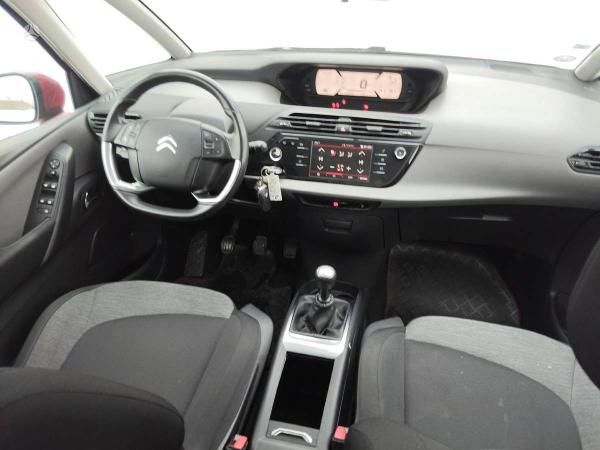 Sarkans Citroen c4-picasso 2017 Tauragė, ar dzinēja tilpumu 1.20 L un nobraukumu 135 tūkst. km par 5600 €, foto 7 vietnē AUTOMOTO.COM.LV