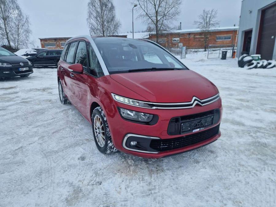 Sarkans Citroen c4-picasso 2017 Ukmergė, ar dzinēja tilpumu 1.56 L un nobraukumu 212 tūkst. km par 6950 €, foto 3 vietnē AUTOMOTO.COM.LV